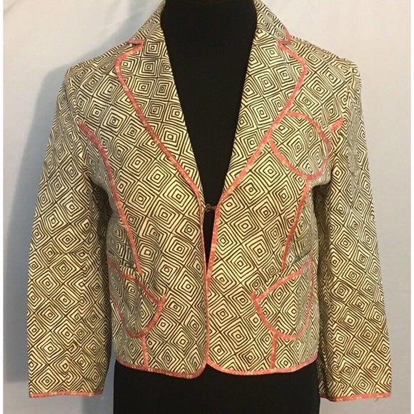 The Limited | Jackets & Coats | Womens The Limited Brown Ivory ...
